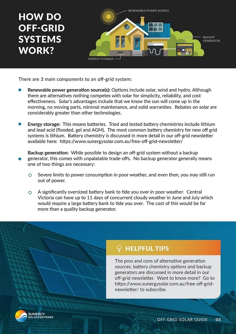 Off Grid Solar Guide